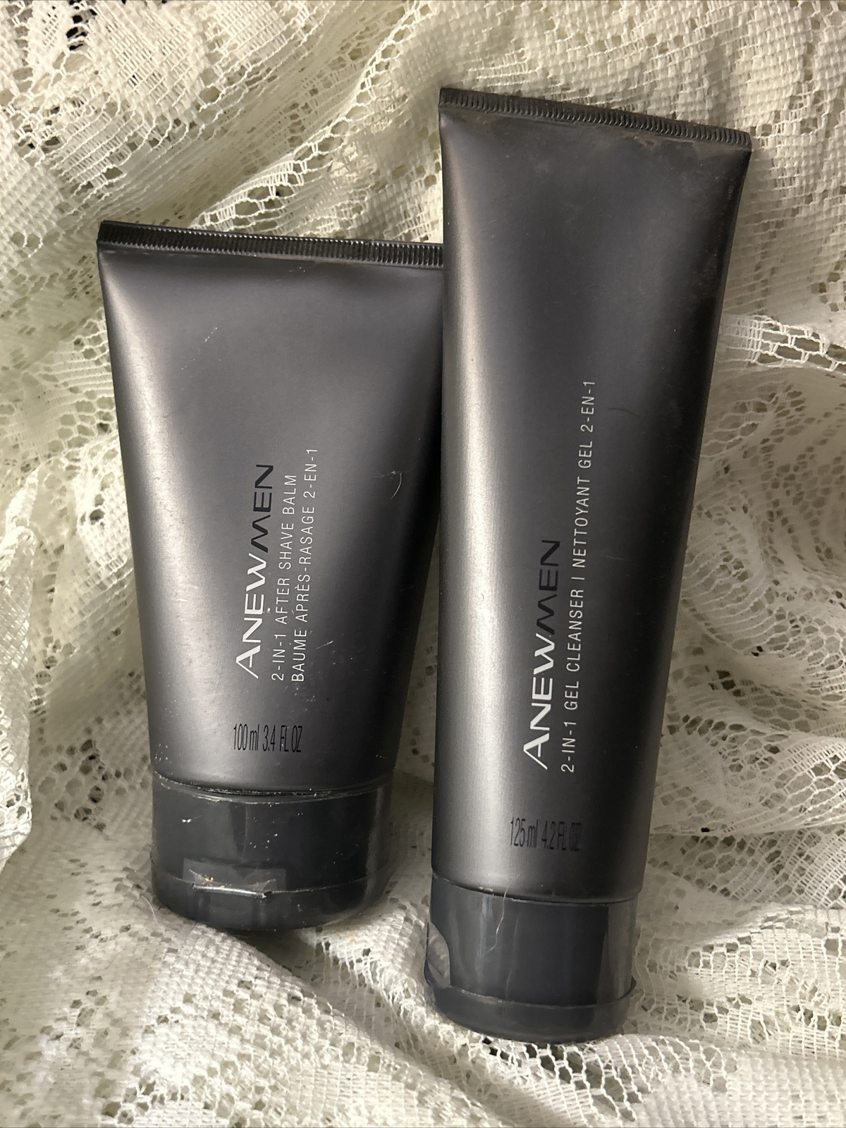 Avon ~ Anew Men ~ 2-in-1 ~ Shave Balm And Gel Cleanser ~ | eBay