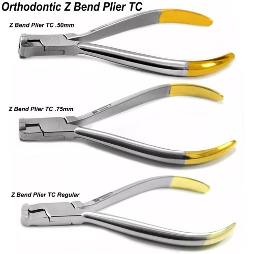 Orthodentic Z Bend Plier Adjusting Detailing Arch Wire Dental Lab ...