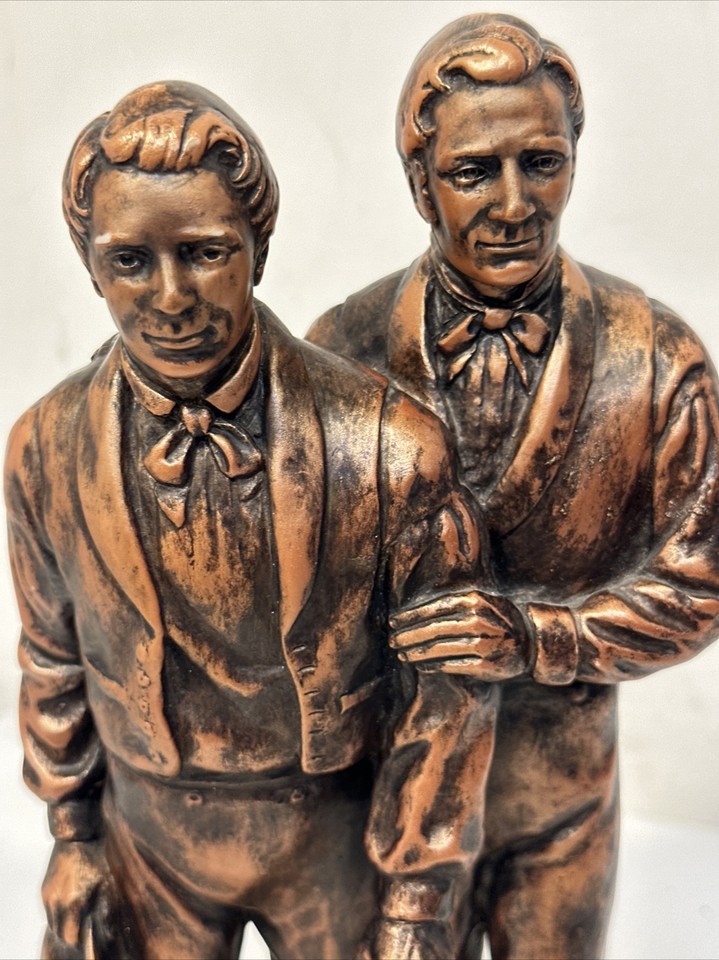 Dee Jay DJ Bawden Sculpture Mormon “Brothers” LDS UTAH Bronze / Plaster ...