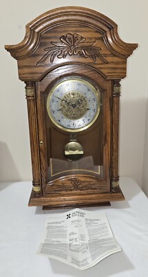 Vintage 1996, Howard Miller Chime/Pendulum Mechanical Wall Clock Model ...