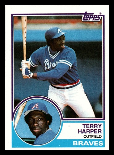1983 Topps Terry Harper Atlanta Braves #339 VG-EX Vintage | eBay