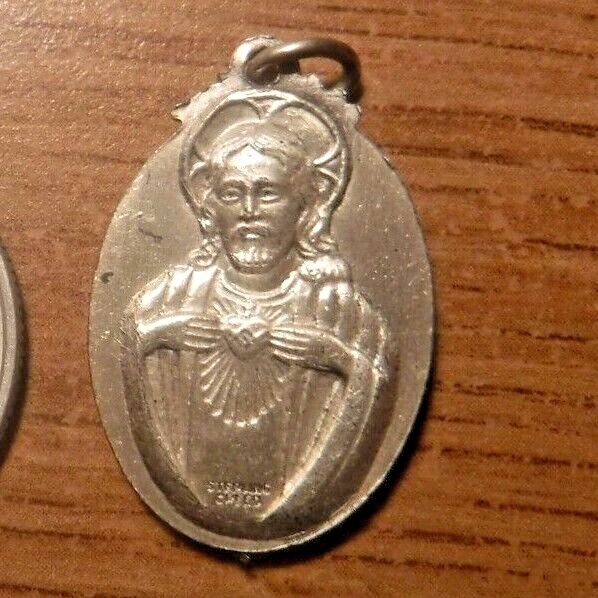 Vintage Sterling Silver Good Samaritan Club, Sacred Heart of Jesus ...