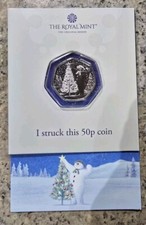 2024 The Snowman 50p Silver Proof - Coin Parade