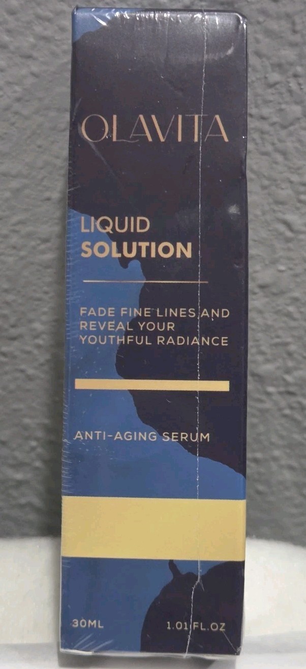 OLAVITA Liquid Solution Anti Aging Serum 30 ml 1.01 oz New Sealed Brand ...