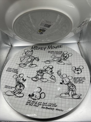 Mickey Mouse Disney Dinner Plates. Set Of 2 | eBay