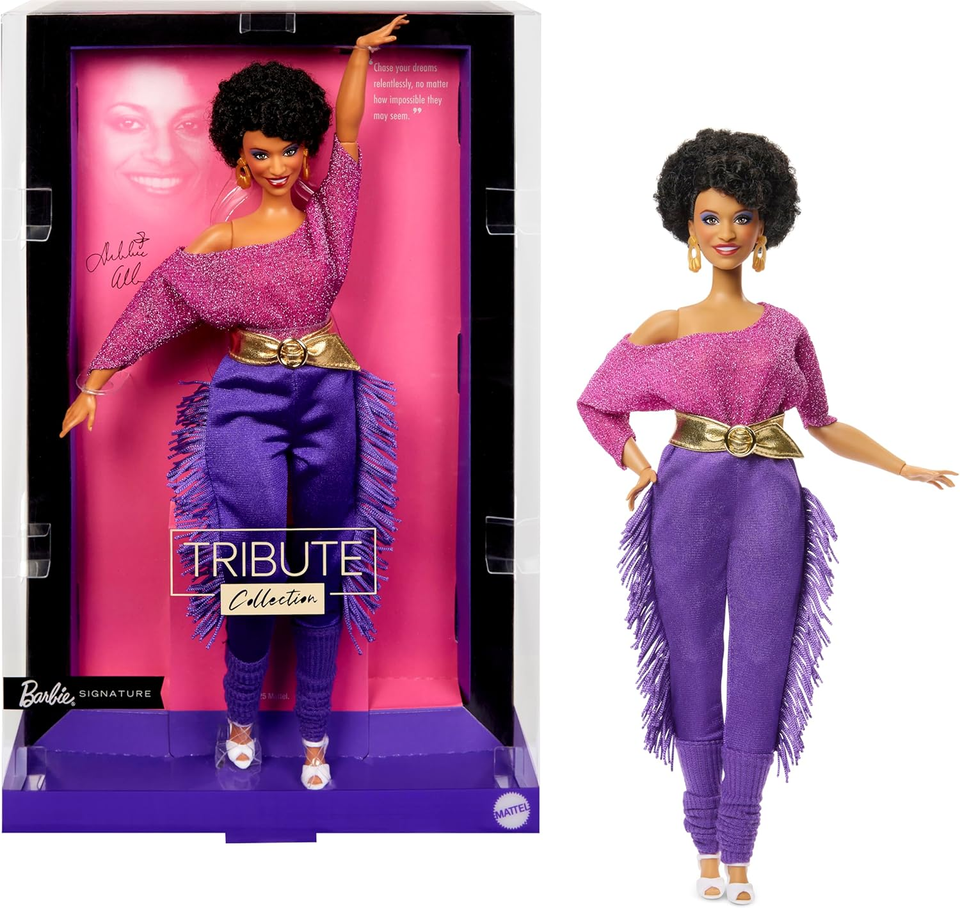 Barbie Signature Doll, Debbie Allen Tribute Collection Posable Doll ...