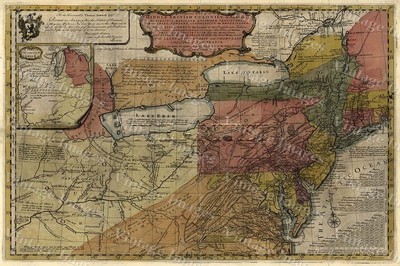 Reproductions - 1755 Map