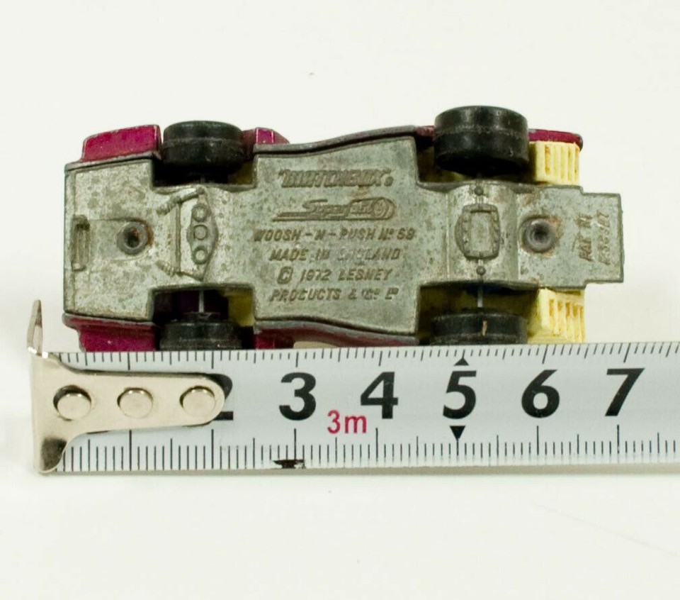 Voiture Jouet Diecast Vintage Matchbox Superfast N° 58 Woosh-N-Push ...
