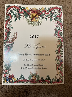 2017 Squires Ball Program- Mardi Gras Krewe Favor | eBay