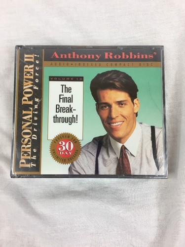 Personal Power II Anthony Robbins CD Volume 10 - The Final Breakthrough ...