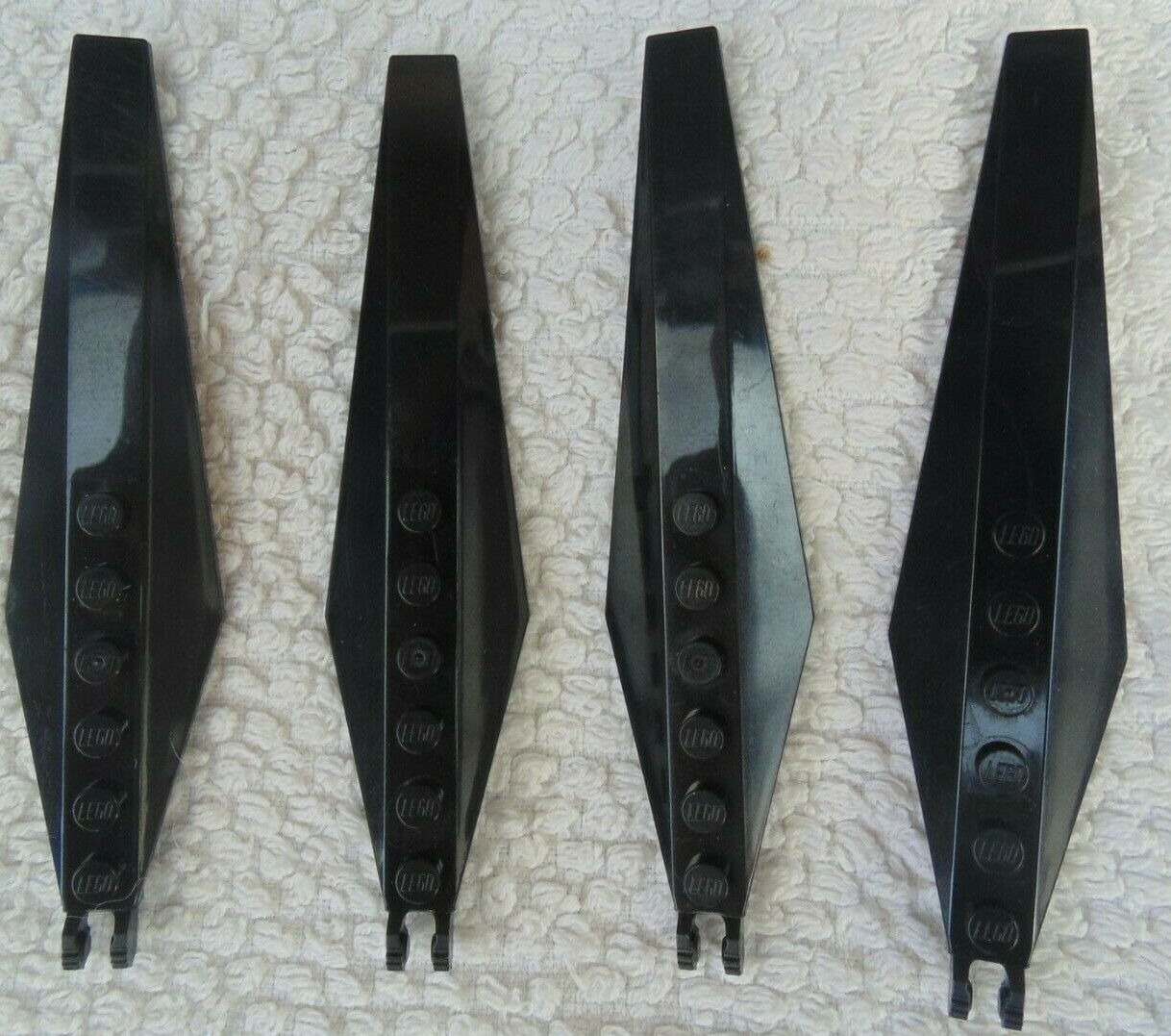 LEGO Helicopter Plane Rotor Blade Propeller Plate Flap Friction Fork ...