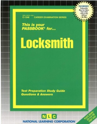 🔥🔥NEW Locksmith Exam Practice Passbook Ace Upcoming Civil NYC Test | eBay