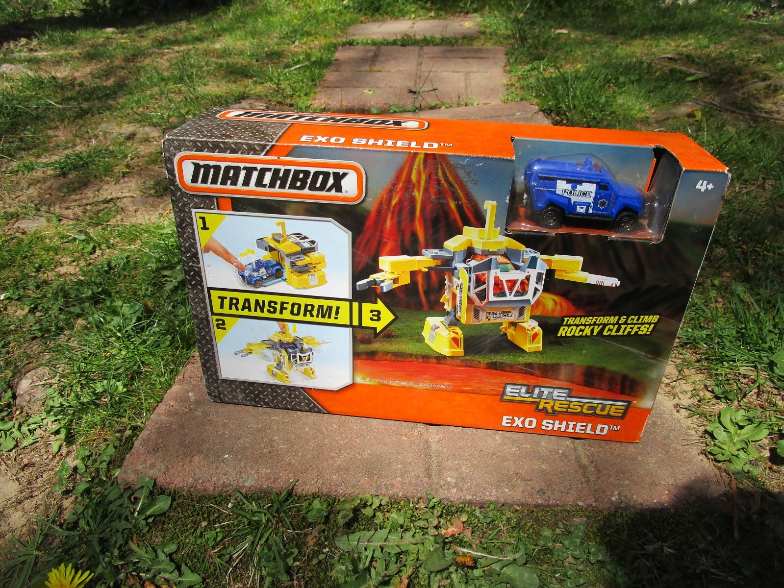 MATCHBOX, ELITE RESCUE, EXO SHIELD, 1 VEHICLE INCLUDED, NEW IN BOX ...