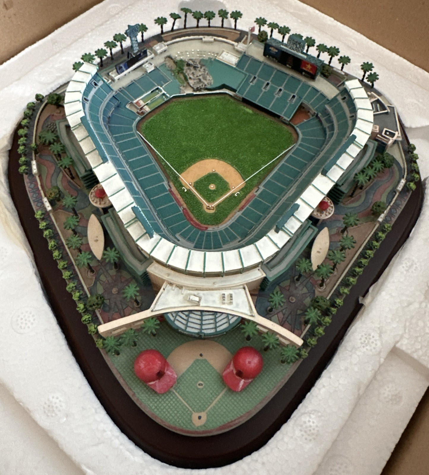 Los Angeles Angels Of Anaheim New Angels Stadium Danbury Mint Replica ...