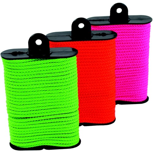 attwood 11700-2 Neon Colored Diamond Braided Polypropylene Marine ...