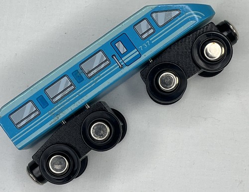Maison Joseph Battat Wooden Train Engine Brio Thomas Track Compatible ...