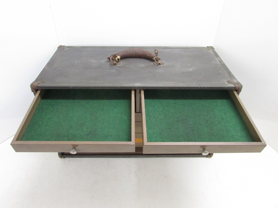 VINTAGE DUNLAP 8-DRAWER MACHINIST TOOL BOX CHEST | eBay