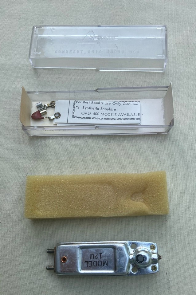 ASTATIC 12U UNIVERSAL HIGH OUTPUT CRYSTAL CARTRIDGE Audiophile NEW | eBay