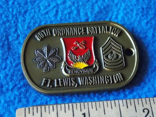 US Army 80th Ordnance Battalion FT Lewis Washington - Challenge Coin | eBay