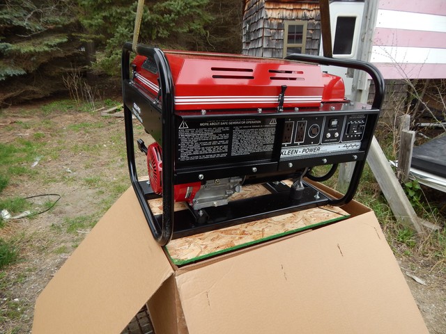 Gillette Gen Pro Generator 7500 Watts Honda Motor Pull St. Gpe75h for ...