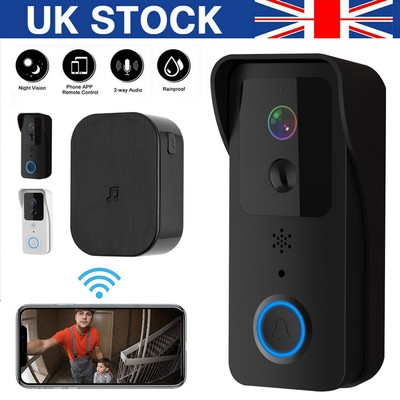 Two-Way Door Bell 5G WiFi Wireless Video 1080P HD Doorbell Smart ...