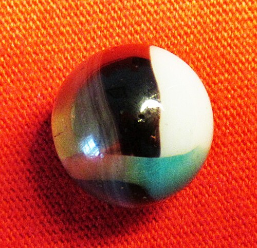Vitro Agate FANCY ELITE HELMET Marble. 5/8". Mint. | eBay