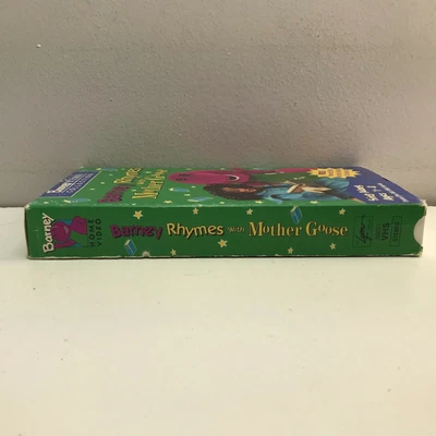 Barney & Friends Rhymes Mother Goose VHS | Grelly USA