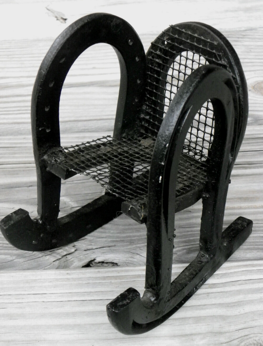 Chair Made From Horseshoes Horseshoe Rocker | TikTok