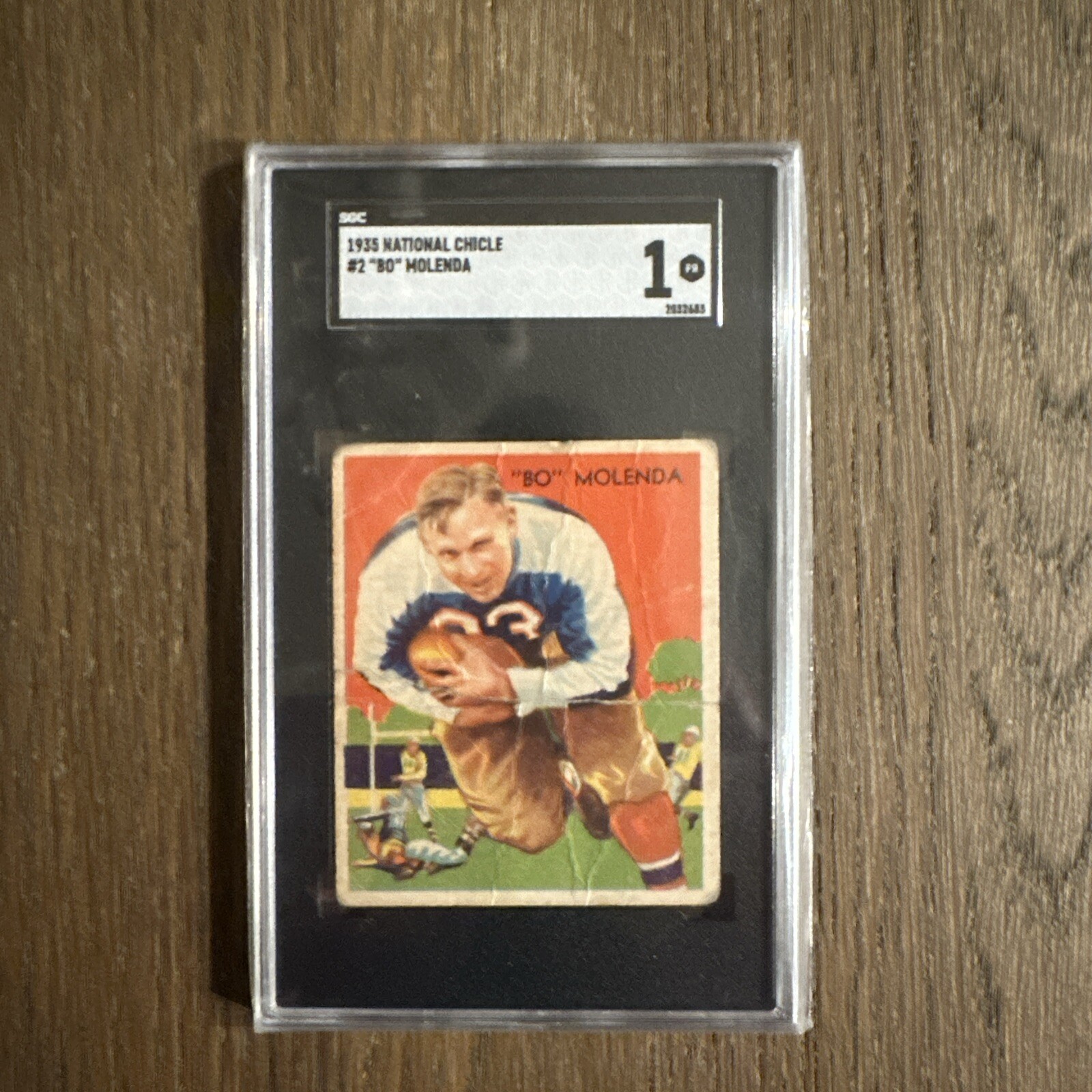 1935 National Chicle Bo Molenda #2 SGC 1 | eBay