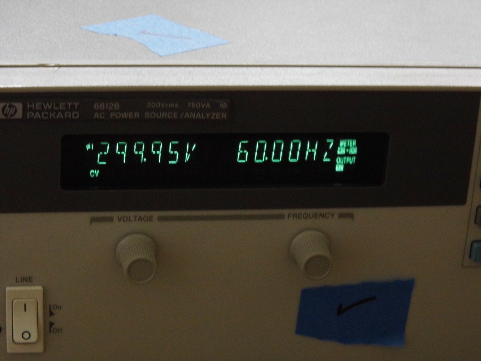 Agilent HP 6812B AC Power Source / Analyzer: 300V, 750VA, 30 day ...