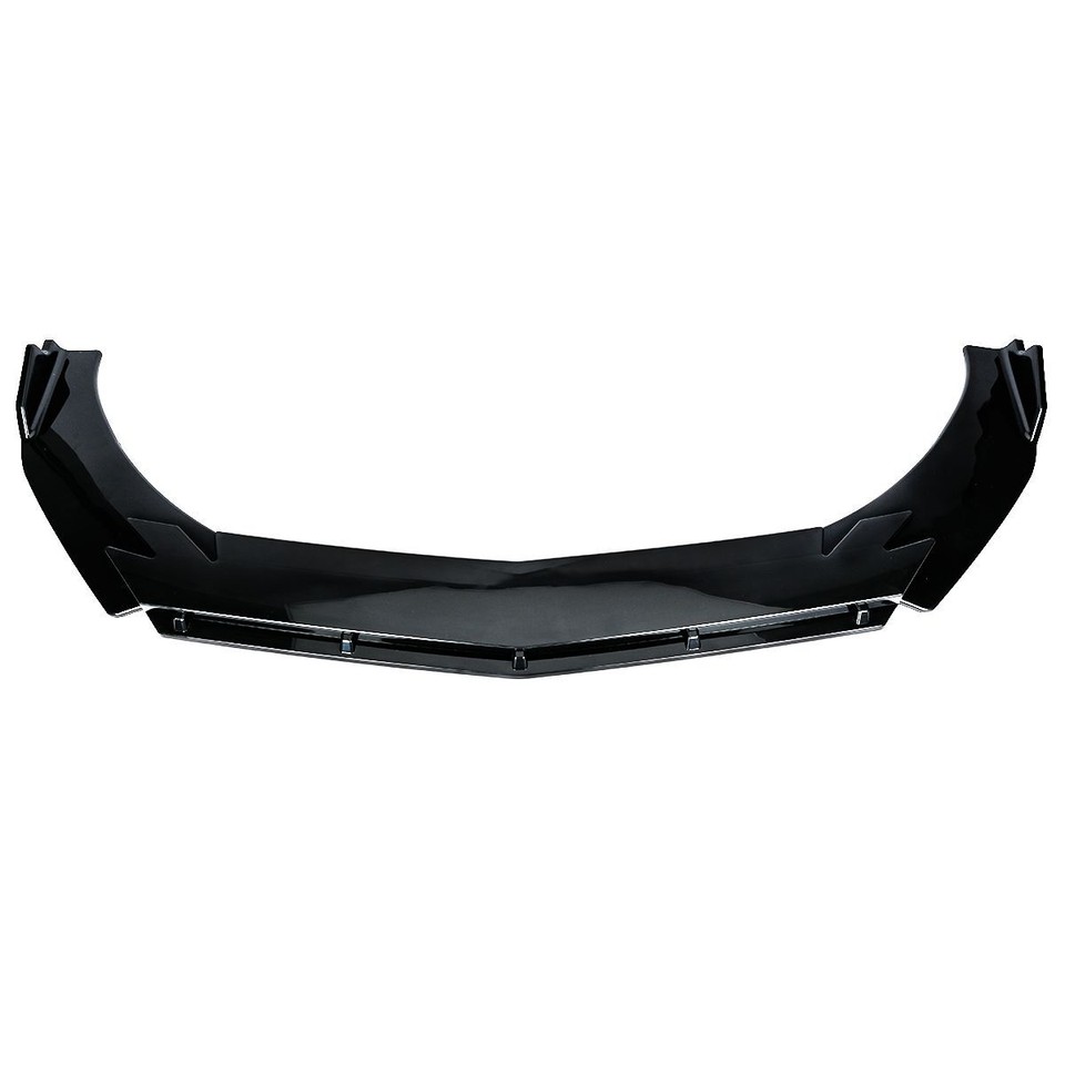 Add-on For 2012-2015 Scion iQ Glossy Black Front Bumper Lip Splitter ...
