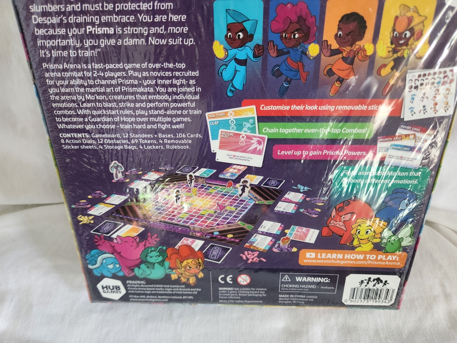 Prisma Arena Board Game by HUB Games | 2-4 Players | Brand New Sealed ...