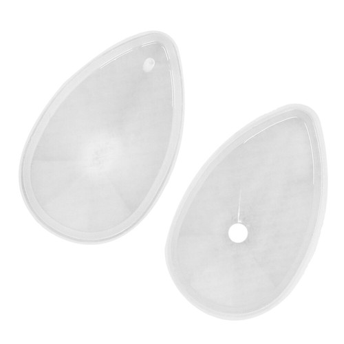 2 Sets Necklace Pendant Silicone Molds Jewelry Production Reverse Mould ...