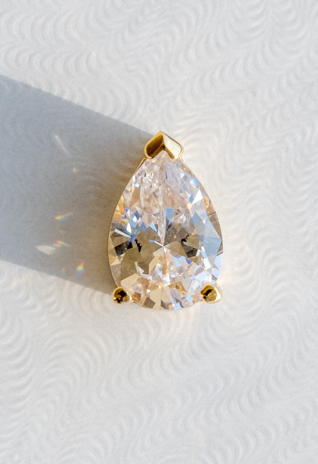 14k yellow gold pear - Gem
