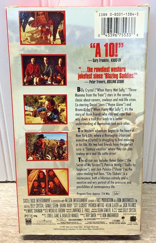 VHS: City Slickers 1991 Tested Working | eBay
