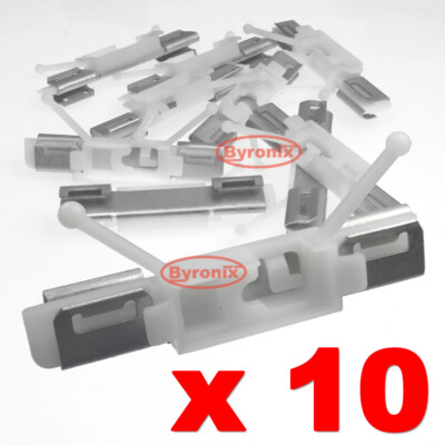 VOLVO XC60 WINDSCREEN CLIPS SIDE A PILLAR TRIM MOULDING WHITE PLASTIC ...