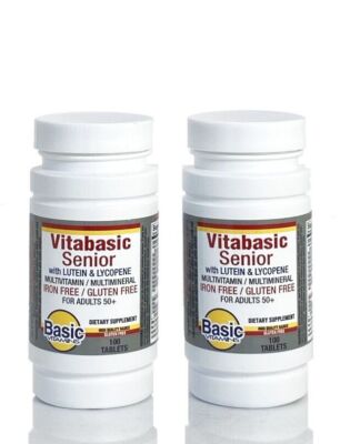 SM Basic's Vitabasic Senior Tab - 100ct (2 Pack) | eBay