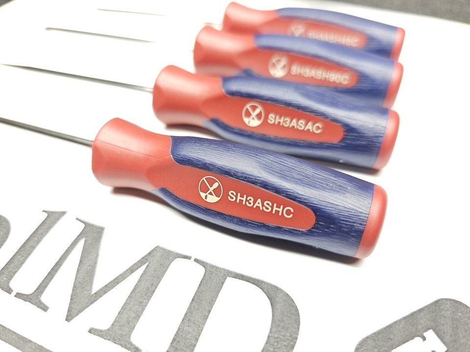 Snap-on Tools USA RARE 4pc RED WHITE & BLUE Mini Awl Hook Pick Set ...