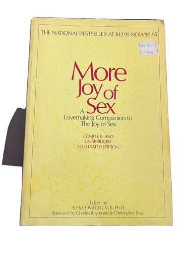 More Joy of Sex Paperback 1974 Edited by Alex Comfort | eBay