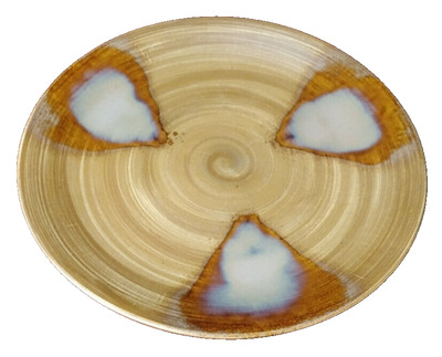 Sango Splash 4951 Brown Drip Glazed Stoneware Large 12” Plate Platter ...