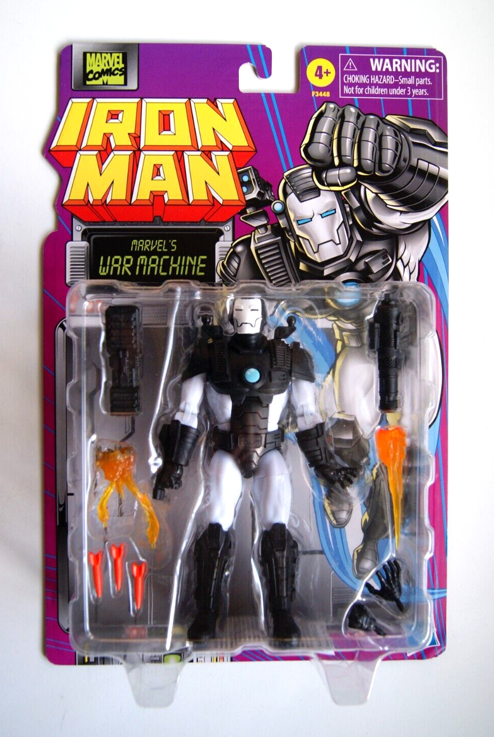 Marvel Legends Retro Card IRON MAN WAR MACHINE action figure 6 inch!