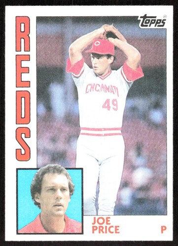 1984 7042A Topps Joe Price Cincinnati Reds #686 | eBay
