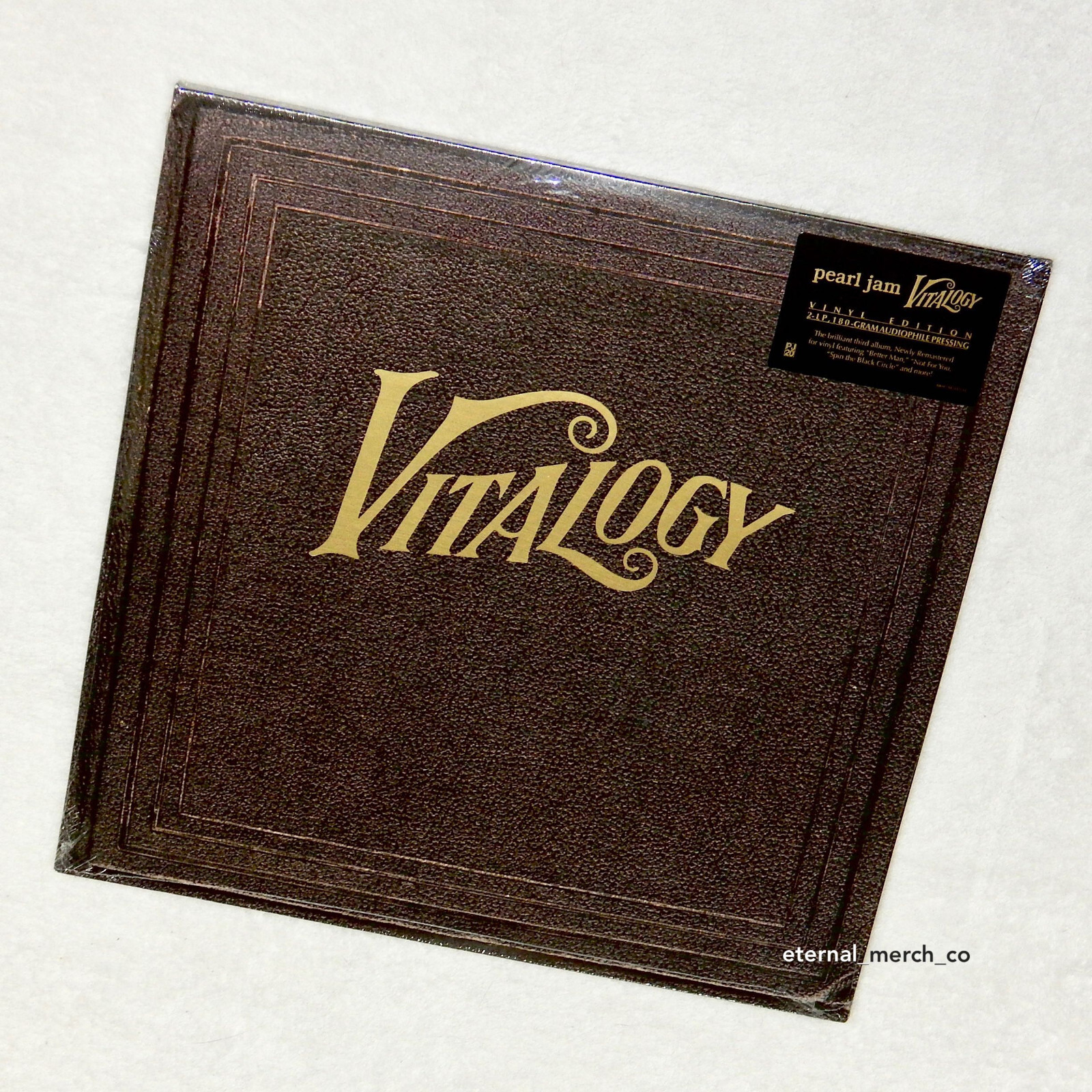 Pearl Jam – Vitalogy *NEW SEALED* 180 Gram 2 x Vinyl LP – Textured ...