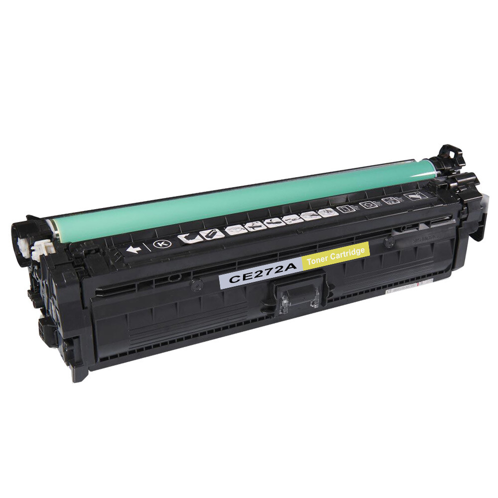 Yellow Toner Cartridge For HP Laserjet CP5520 CP5525dn CP5525n CP5525xh ...