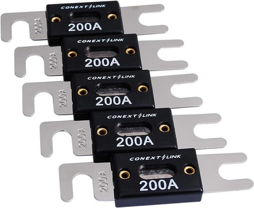 Nickel ANL Fuse 5 Pack 200 Amp | eBay
