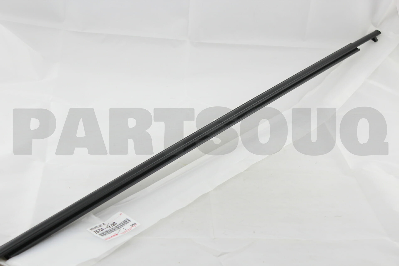 7572012780 Genuine Toyota MOULDING ASSY, FRONT DOOR BELT, LH 75720 ...