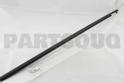 7572012780 Genuine Toyota MOULDING ASSY, FRONT DOOR BELT, LH 75720 ...