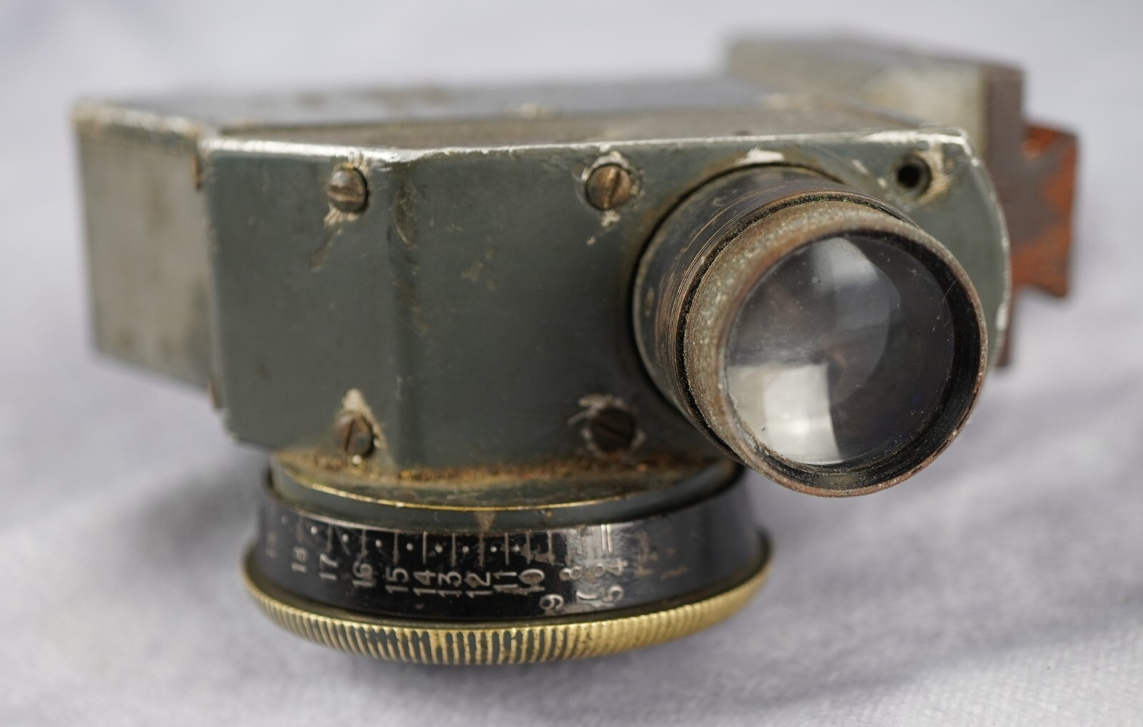 WW1 WWII German Wehrmacht ZF12 MG08 Machine Gun Optic Scope US Army vet ...