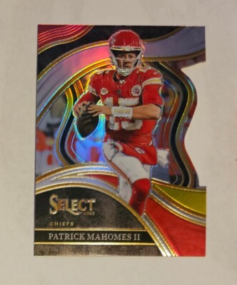 2023 Select Patrick Mahomes Red & Yellow Die Cut Card | eBay