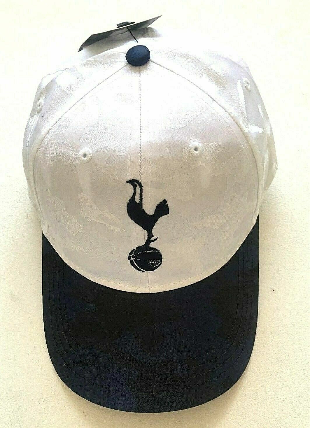 Men's Official Tottenham Hotspur Spurs Cap Football Denim Camo Size 57 ...